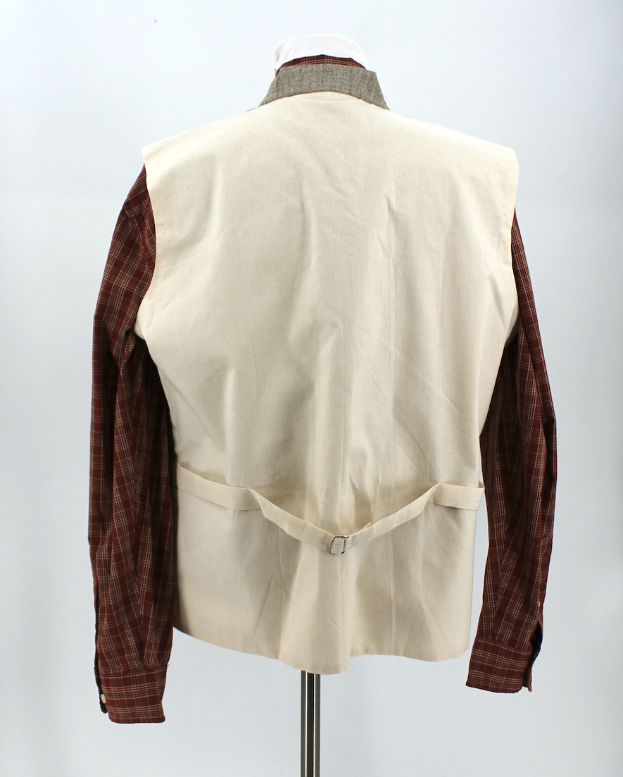 Confederate Civil War Jean Wool Vest | Veteran Arms From Muzzleloading Era