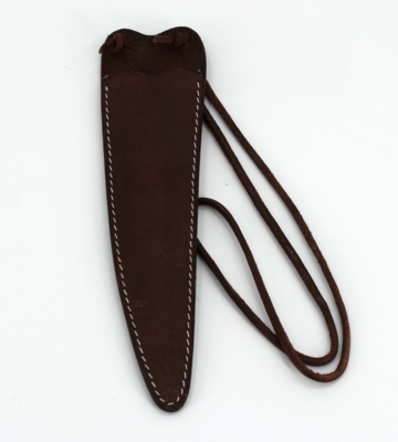 Leather Neck Knife Sheaths | Veteran Arms From Muzzleloading Era