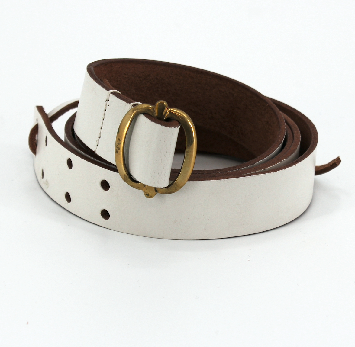 White Leather Musket Sling with Buckle | Veteran Arms From ...
