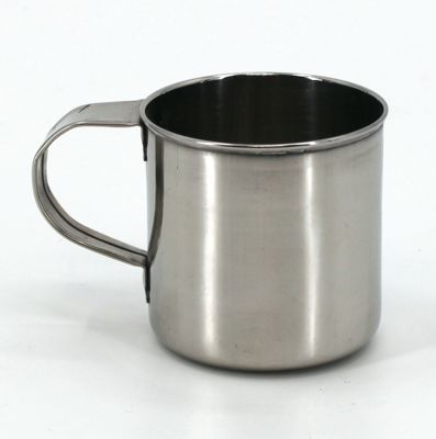 Stainless Steel "Tin" Cup - Single Piece Bottom | Veteran Arms From ...