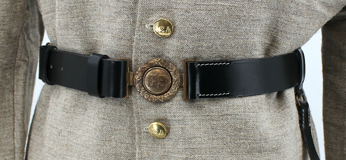 Civil War Confederate Officer and Mounted Services Sword Belt ...