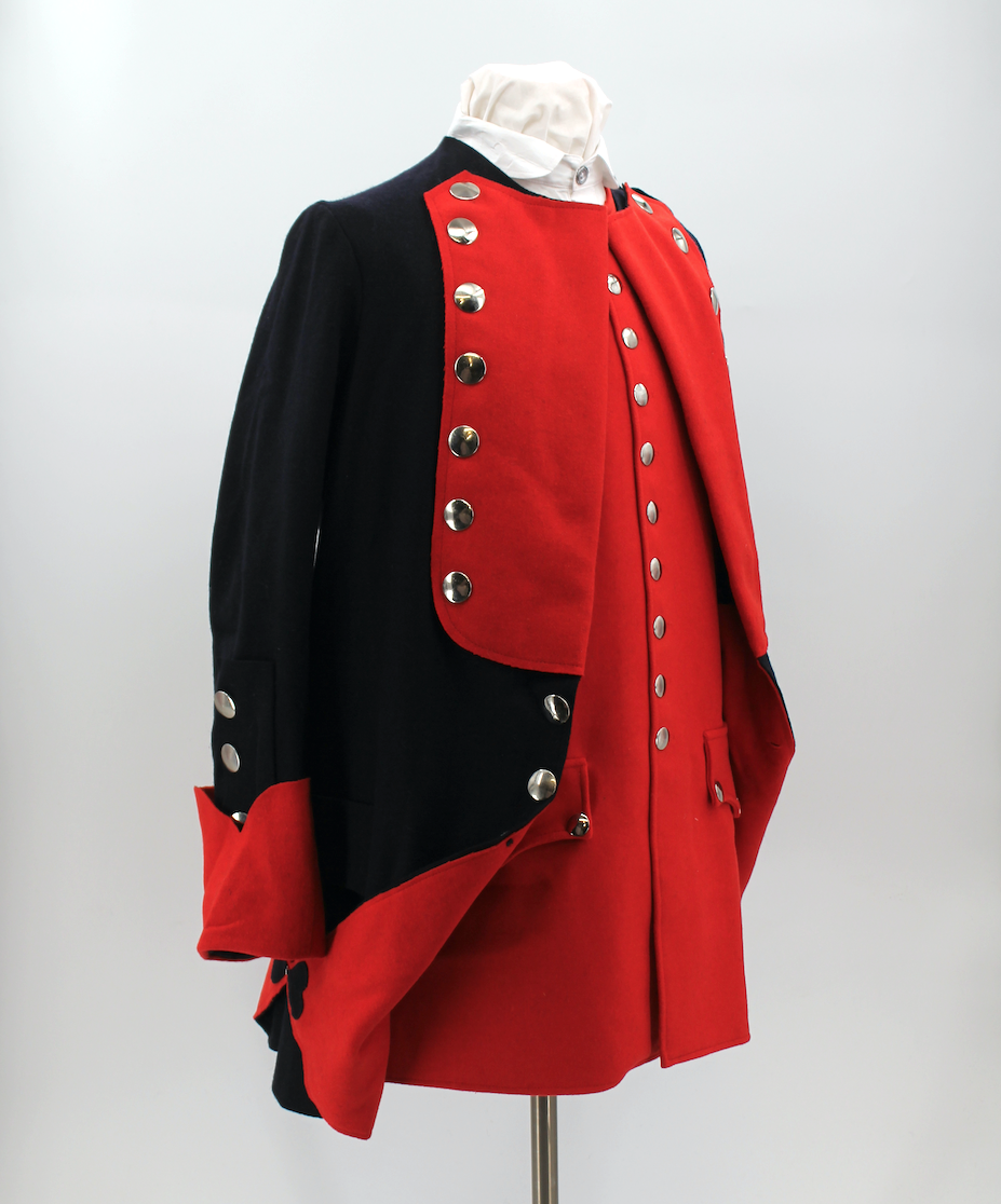 French & Indian War Blue & Red Regimental Coat | Purchase Reproduction ...