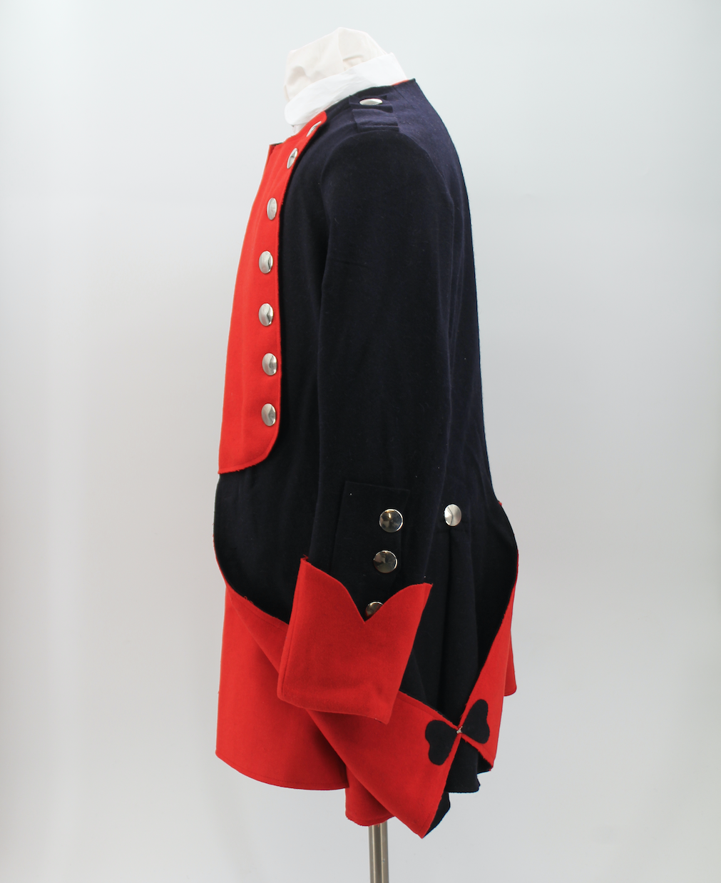 French & Indian War Blue & Red Regimental Coat | Purchase Reproduction ...
