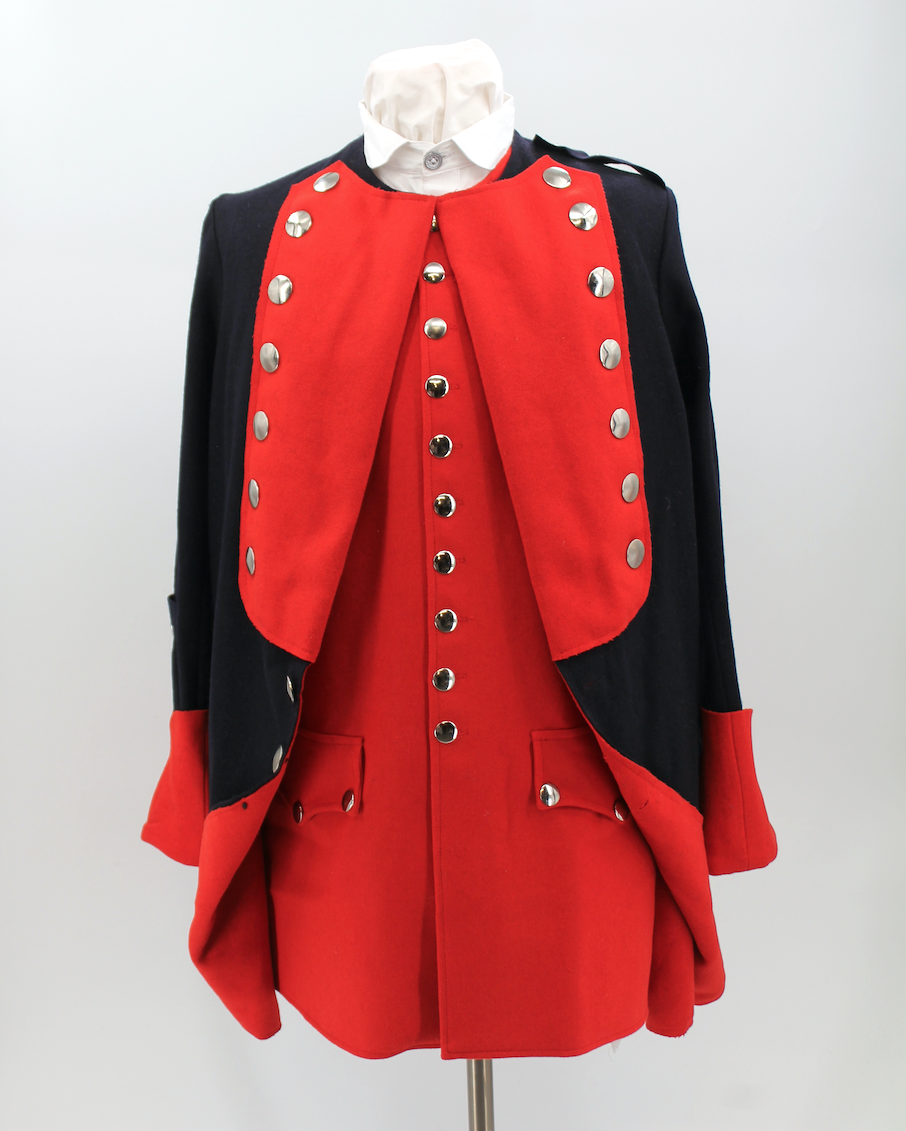 French & Indian War Blue & Red Regimental Coat | Purchase Reproduction ...