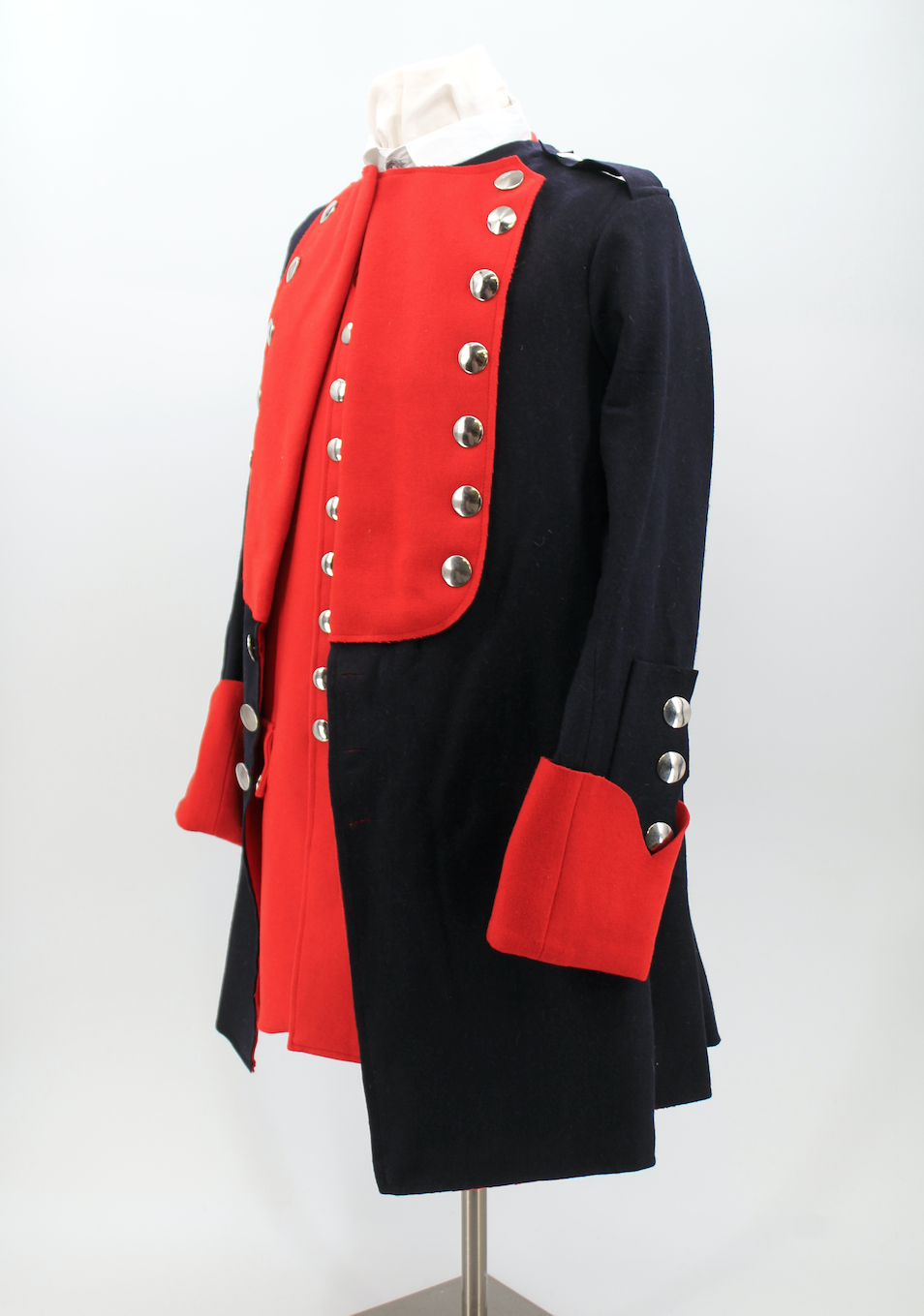 French & Indian War Blue & Red Regimental Coat | Purchase Reproduction ...