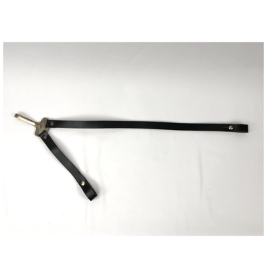 Black Leather Clip On Sword Hanger | Veteran Arms From Muzzleloading Era