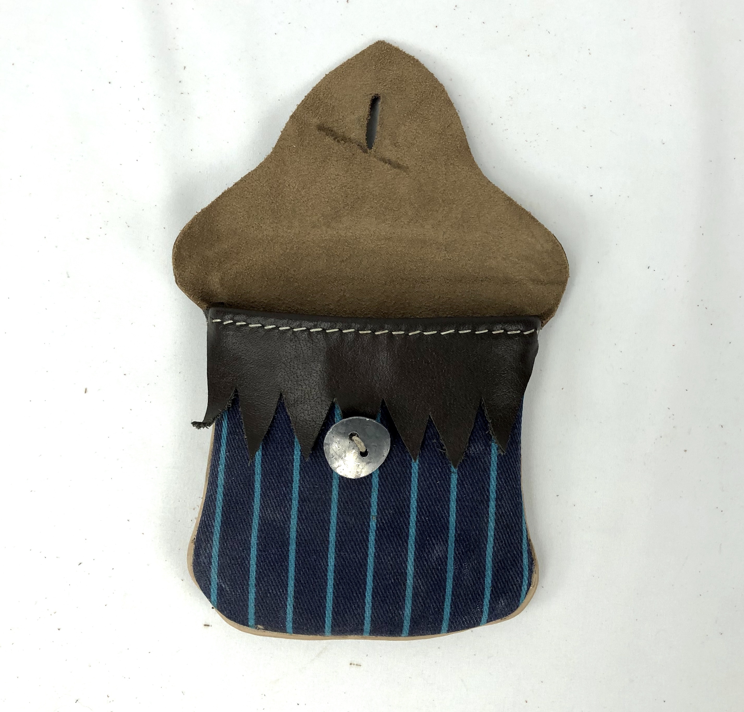 Canvas and Leather Ball Pouch | Purchase Reproduction Veteran Arms ...