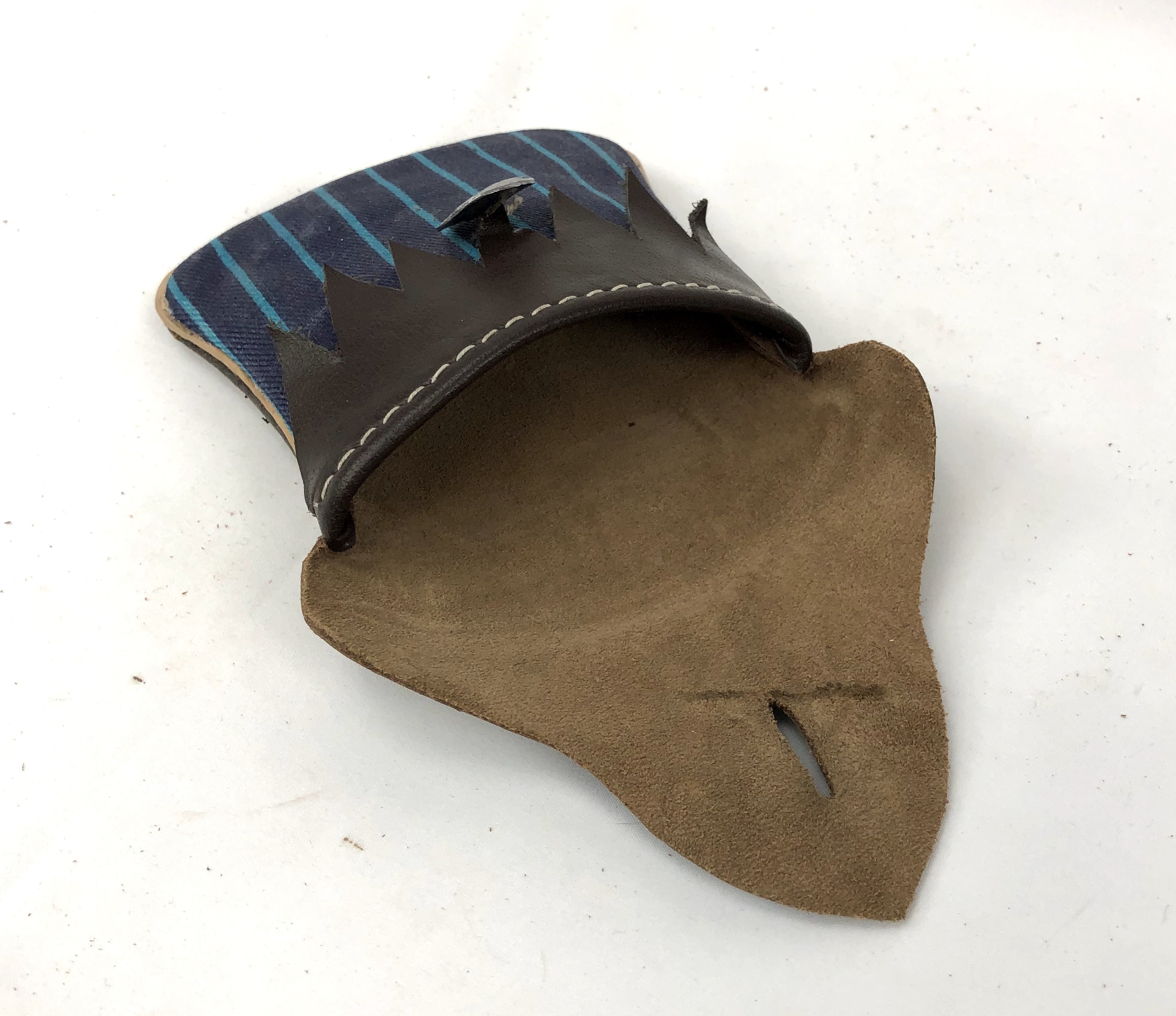 Canvas and Leather Ball Pouch | Purchase Reproduction Veteran Arms ...