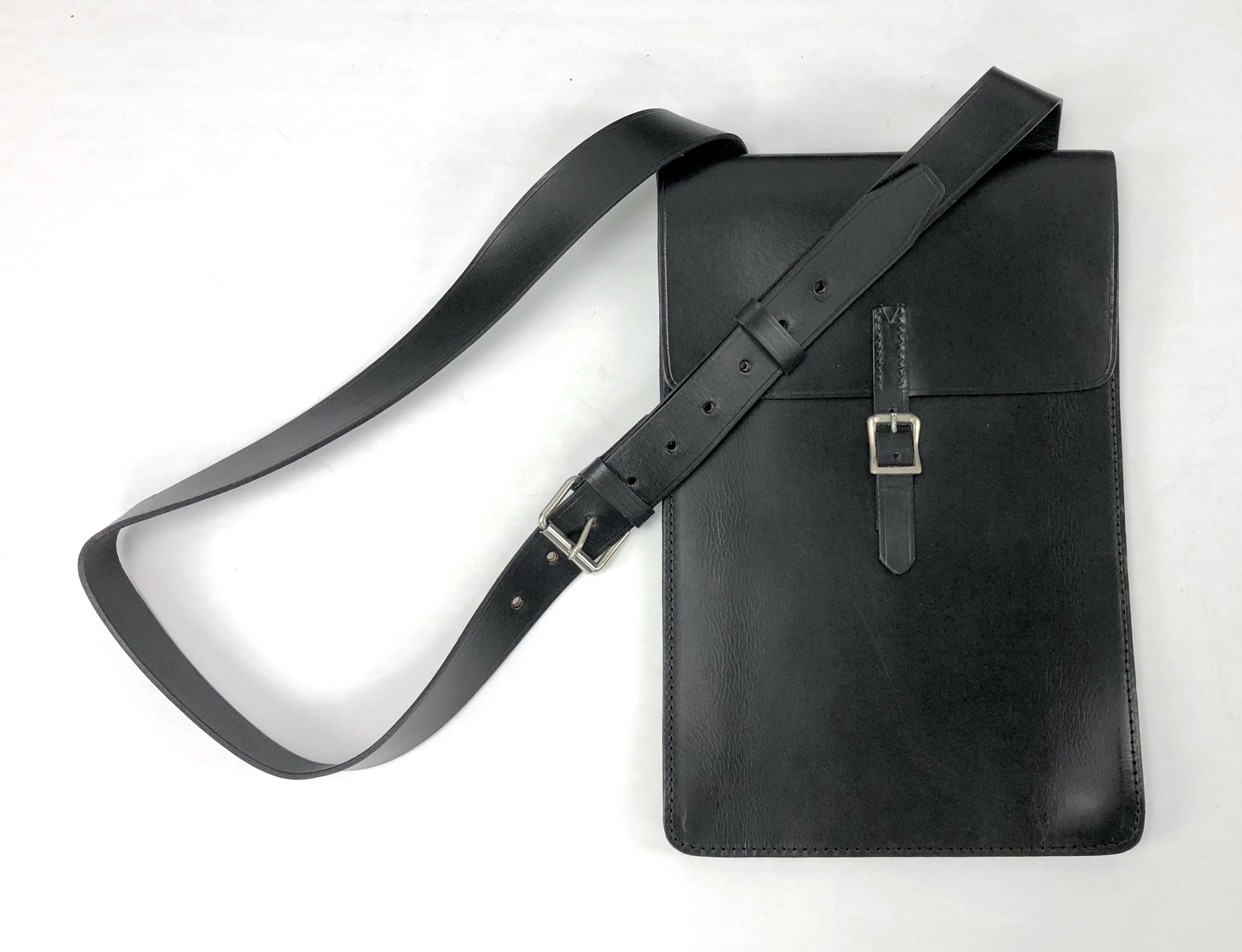 Leather Dispatch Case - Officer's Haversack | Veteran Arms From ...