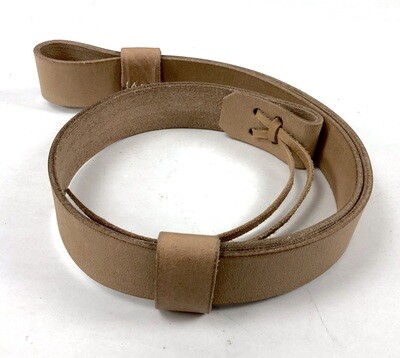 Natural Leather Musket Sling | Veteran Arms From Muzzleloading Era