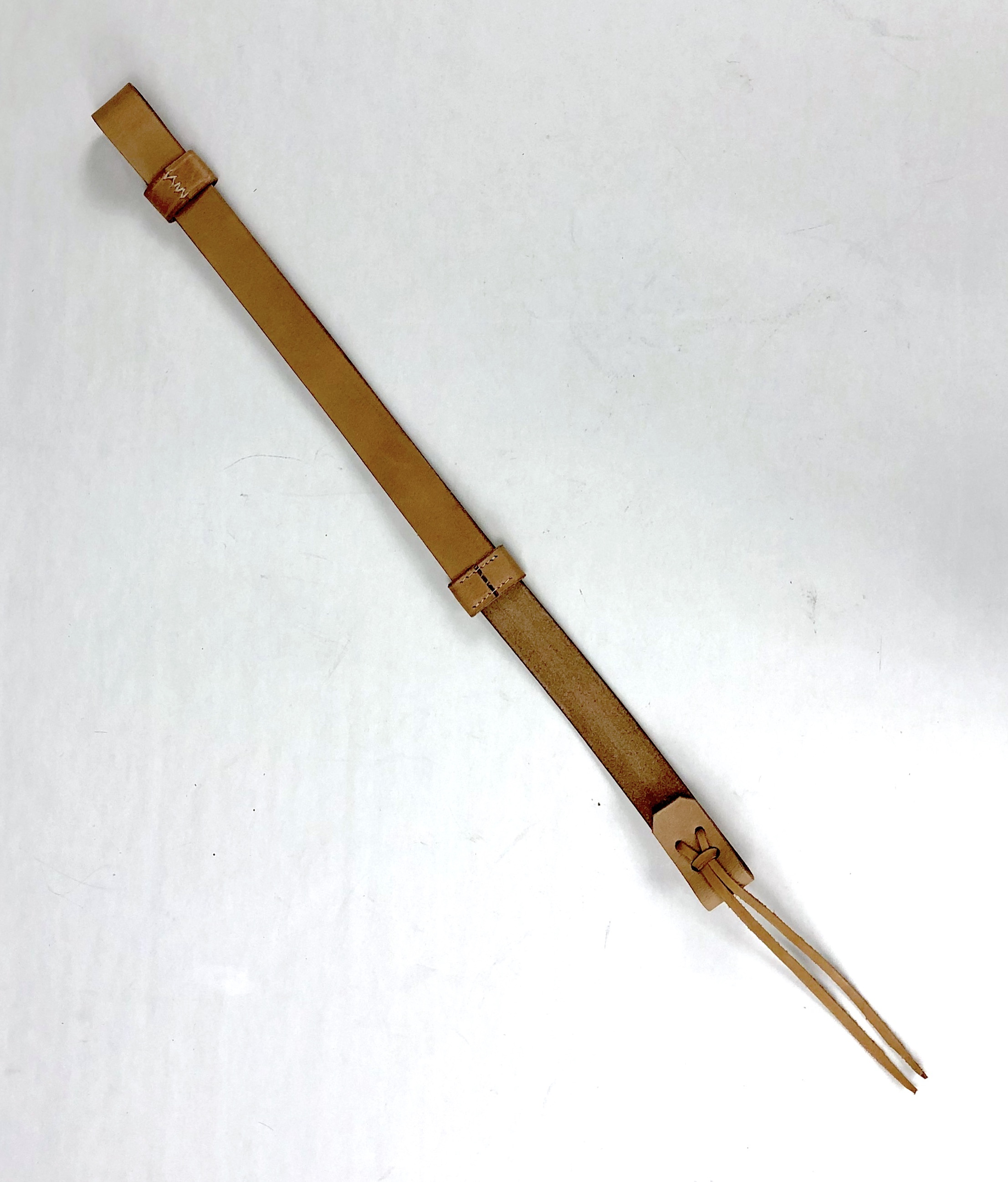 Natural Leather Musket Sling | Veteran Arms From Muzzleloading Era