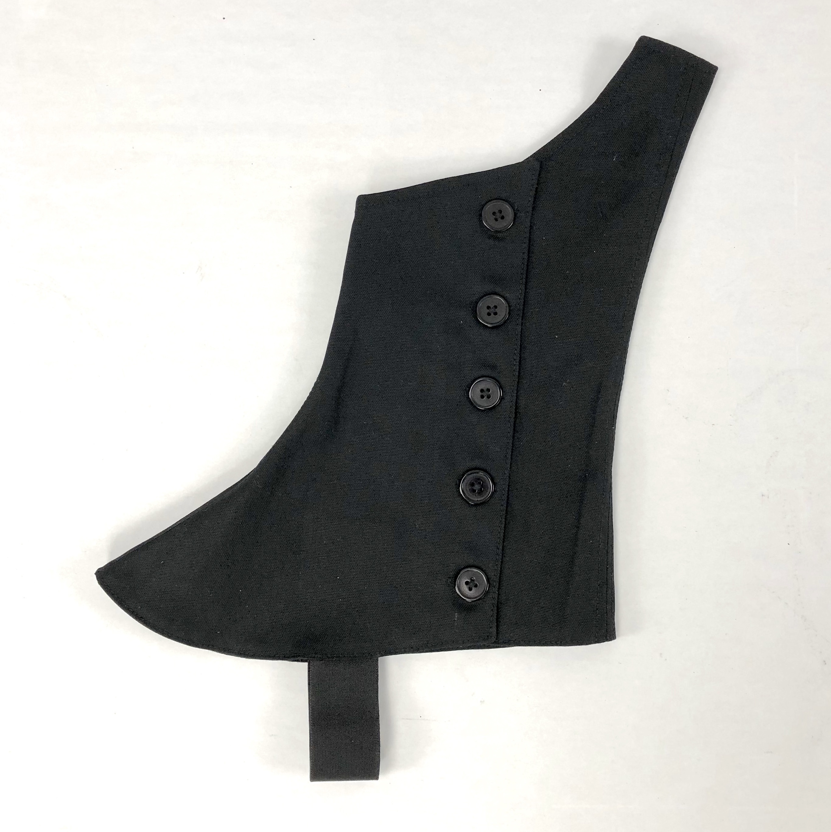 Black Canvas Spatterdashes with Peaked Rear | Veteran Arms From ...