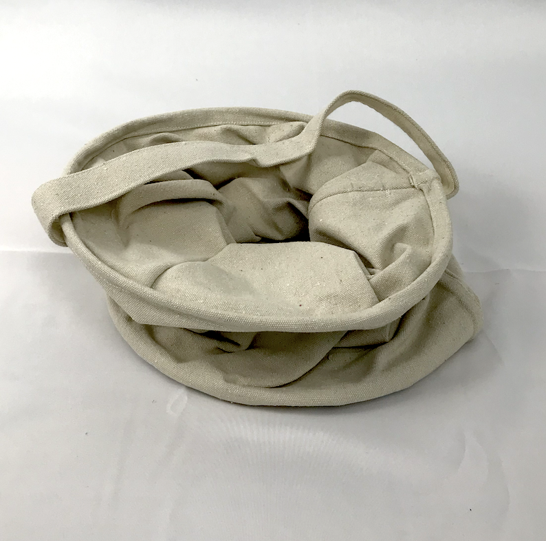 Folding Canvas Water Bucket | Veteran Arms From Muzzleloading Era