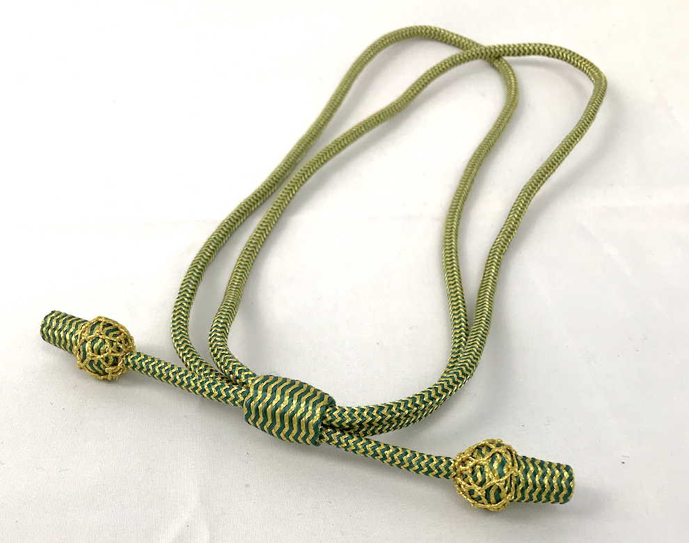 Gold and Green Officers Hat Cord | Purchase Reproduction Veteran Arms ...