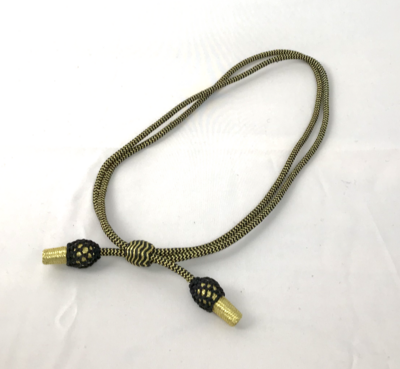 Gold and Black Silk Officers Hat Cord | Purchase Reproduction Veteran ...