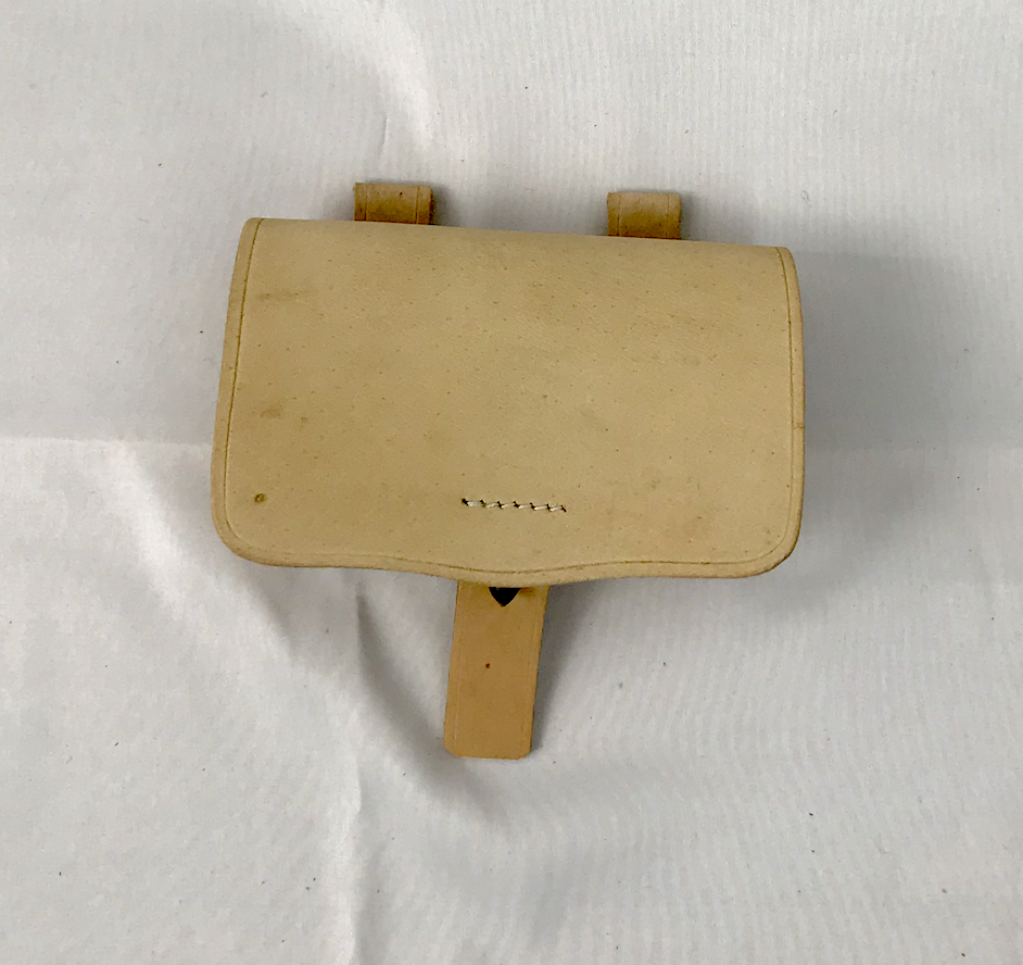 Civil War Pistol Cartridge Box - Natural Leather | Purchase ...