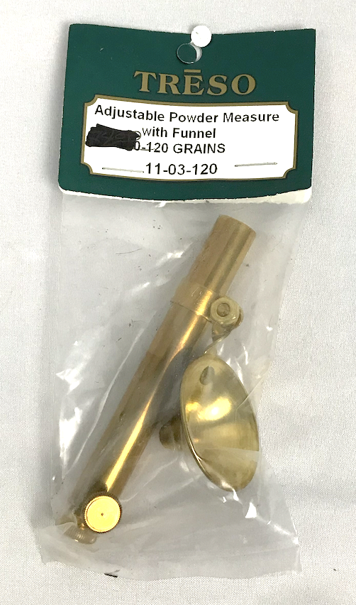 Brass Adjustable Powder Measure with Funnel | Veteran Arms From ...