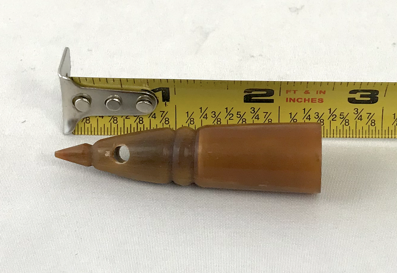 Primitive Horn Powder Measure - Honey Color | Purchase Reproduction ...