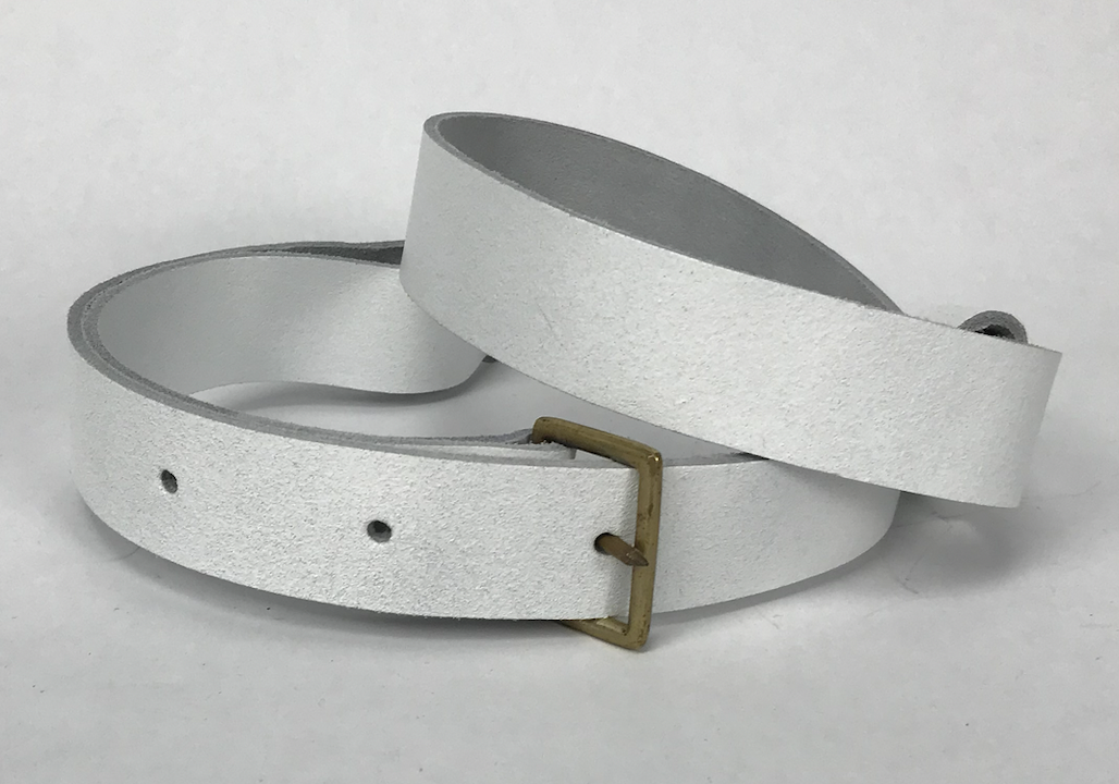 British Issue 1853 Enfield White Leather Sling with Brass Buckle ...