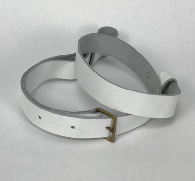 British Issue 1853 Enfield White Leather Sling with Brass Buckle ...