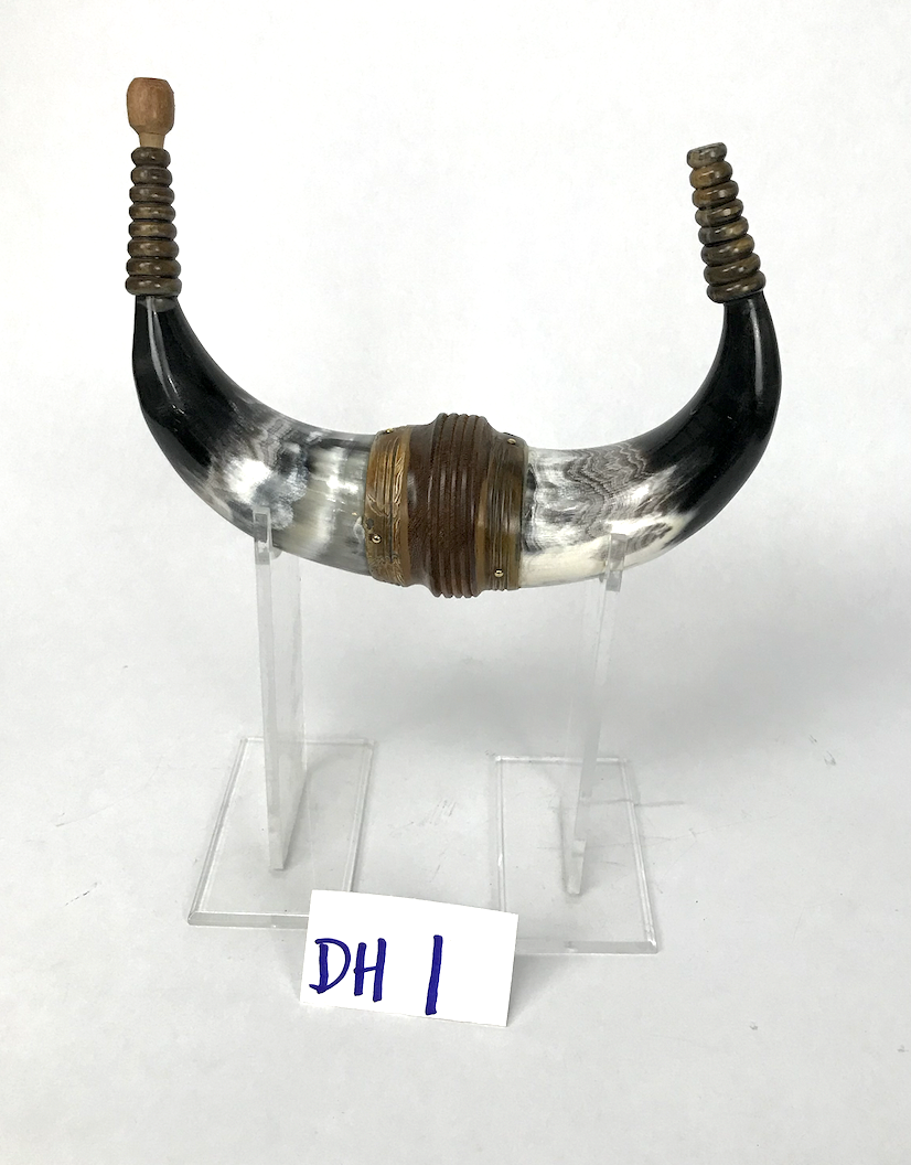 Handmade Double Ender Powder Horn | Veteran Arms From Muzzleloading Era