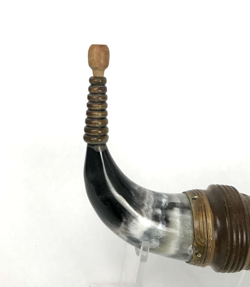 Handmade Double Ender Powder Horn | Veteran Arms From Muzzleloading Era