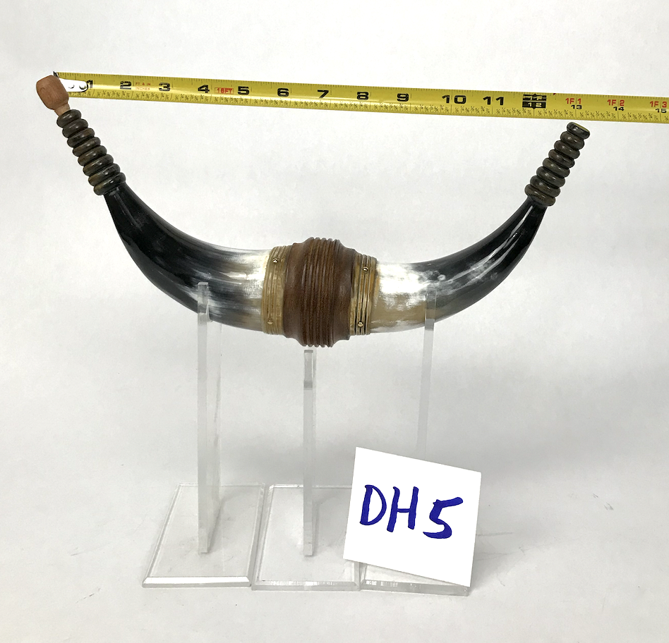 Handmade Double Ender Powder Horn | Purchase Reproduction Veteran Arms ...