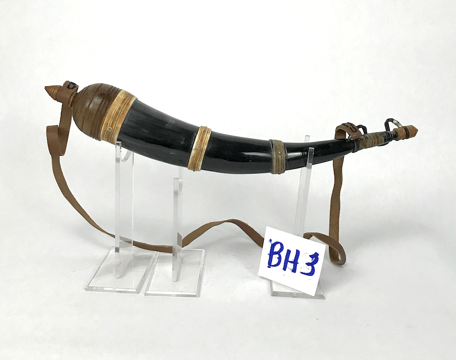 Handmade Southern Banded Powder Horn | Purchase Reproduction Veteran ...
