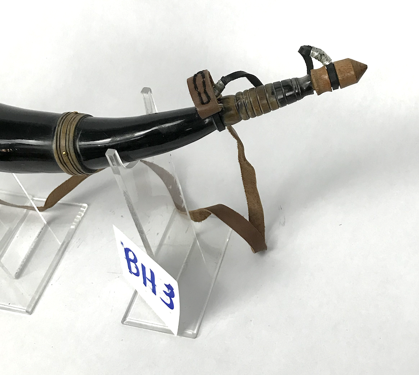 Handmade Southern Banded Powder Horn | Purchase Reproduction Veteran ...