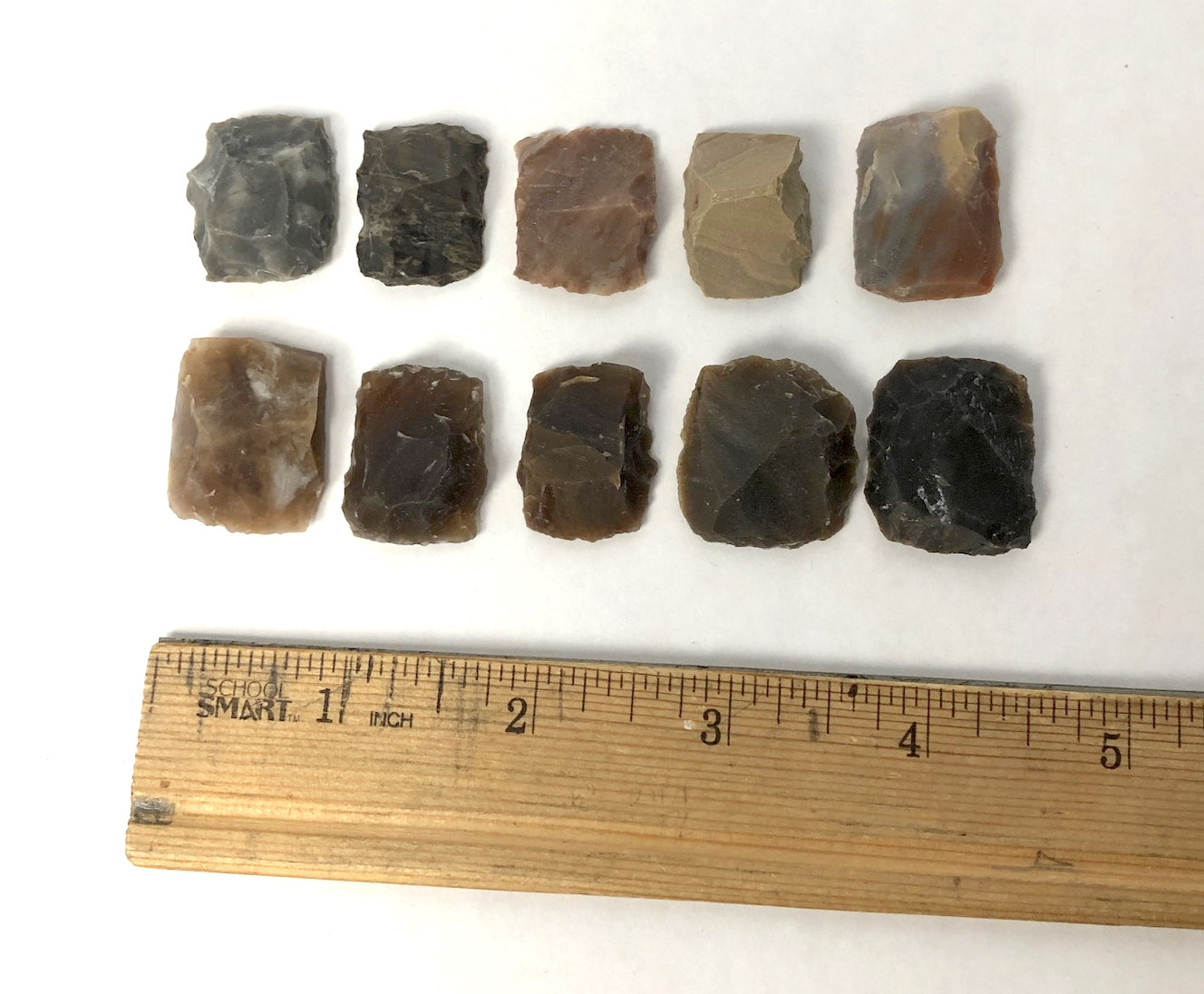 7/8 Inch Flints - 18th Century Style - 10 pieces | Purchase ...