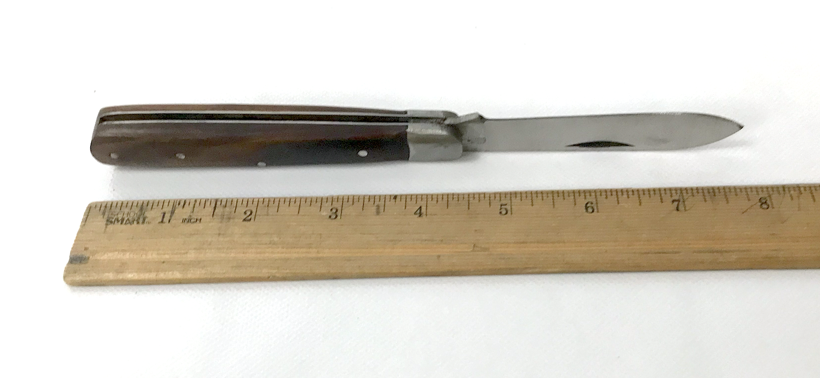 Traditional Wood Handle Pocket Knife | Veteran Arms From Muzzleloading Era