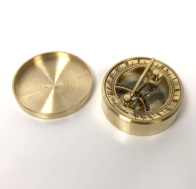 Brass Sundial Compass | Veteran Arms From Muzzleloading Era