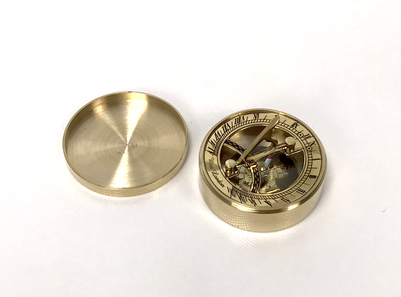 Brass Sundial Compass | Veteran Arms From Muzzleloading Era
