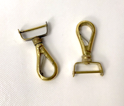 Brass Sword Hanger Clips - 2 pieces | Veteran Arms From Muzzleloading Era