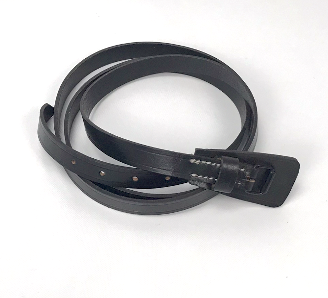 Black Leather Canteen Strap | Purchase Reproduction Veteran Arms ...