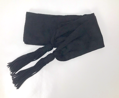 Wool Sash - Black Color | Veteran Arms From Muzzleloading Era