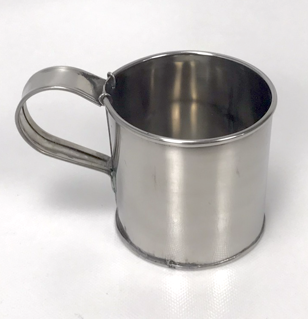 Stainless Steel "Tin" Cup - Two Piece Bottom | Veteran Arms From ...