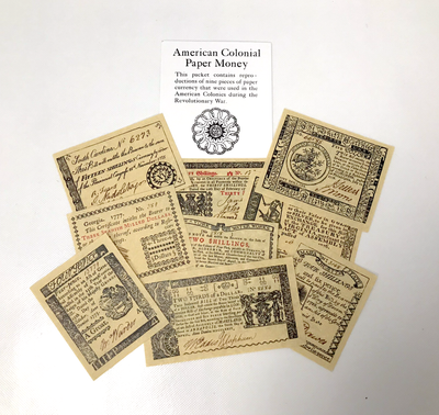 Revolutionary War Period Paper Money - Continentals | Veteran Arms From ...