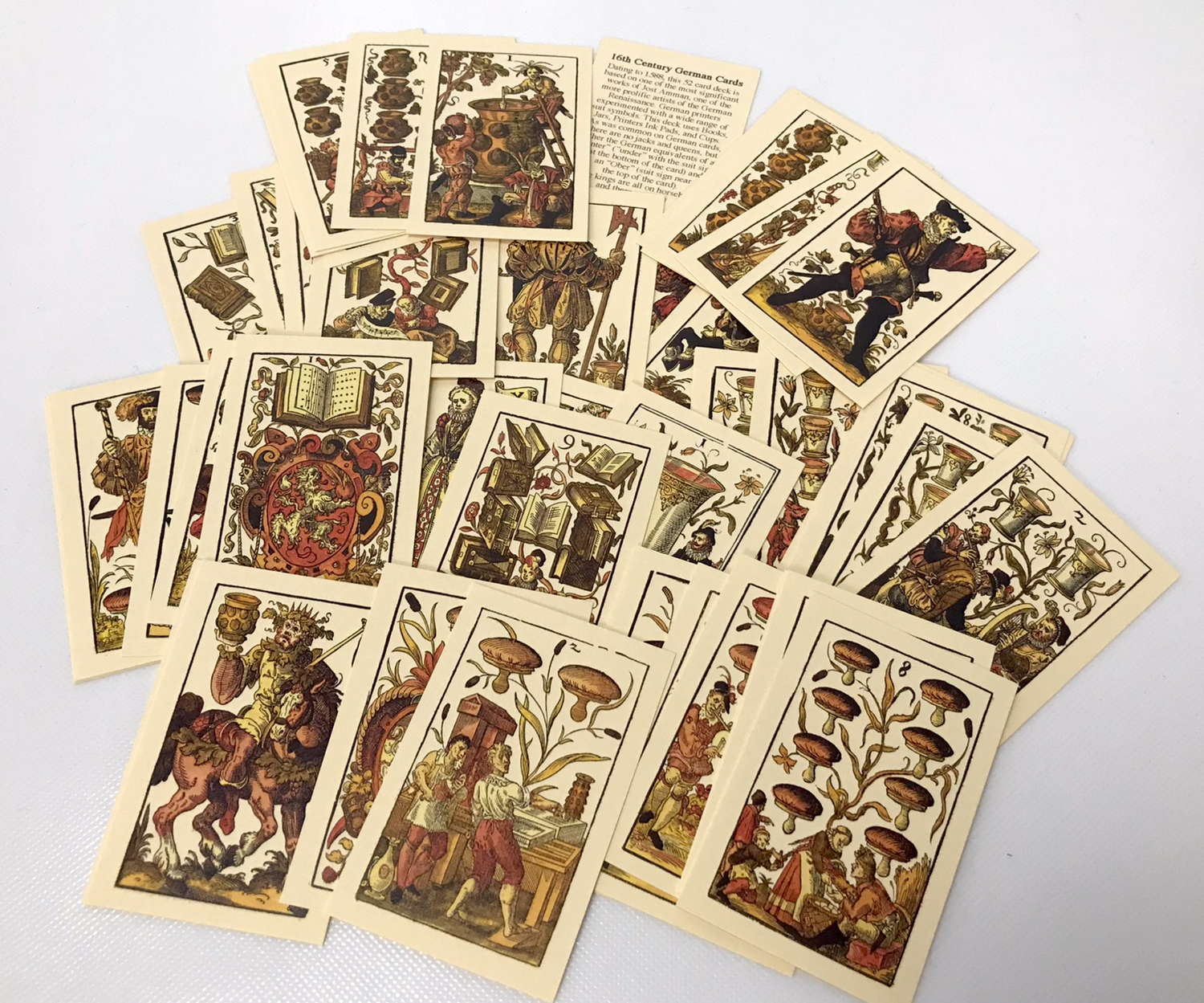 Early Colonial Period German Playing Cards | Veteran Arms From ...