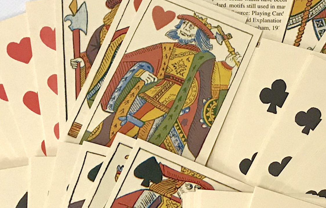 Colonial Era French Playing Cards | Purchase Reproduction Veteran Arms ...