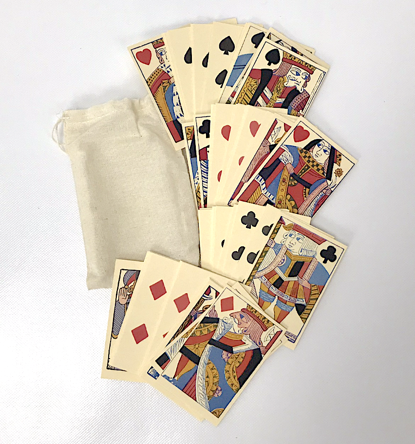 English Colonial Playing Cards | Purchase Reproduction Veteran Arms ...