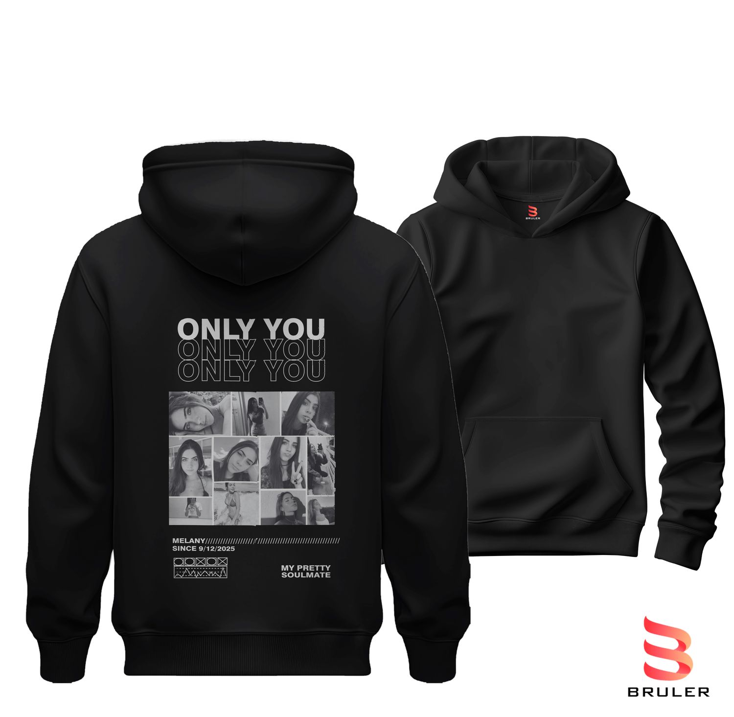 Hoodie Only you6 – Tienda Virtual – BRULER