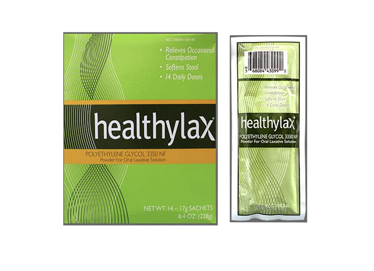 Healthylax Powder for Oral Laxative Solution 14 Sachets