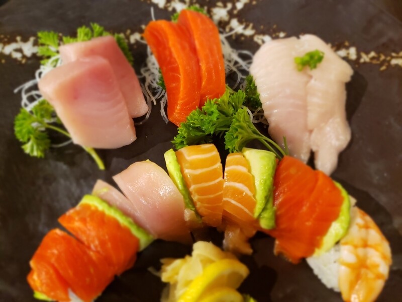 Rainbow Sashimi Combo