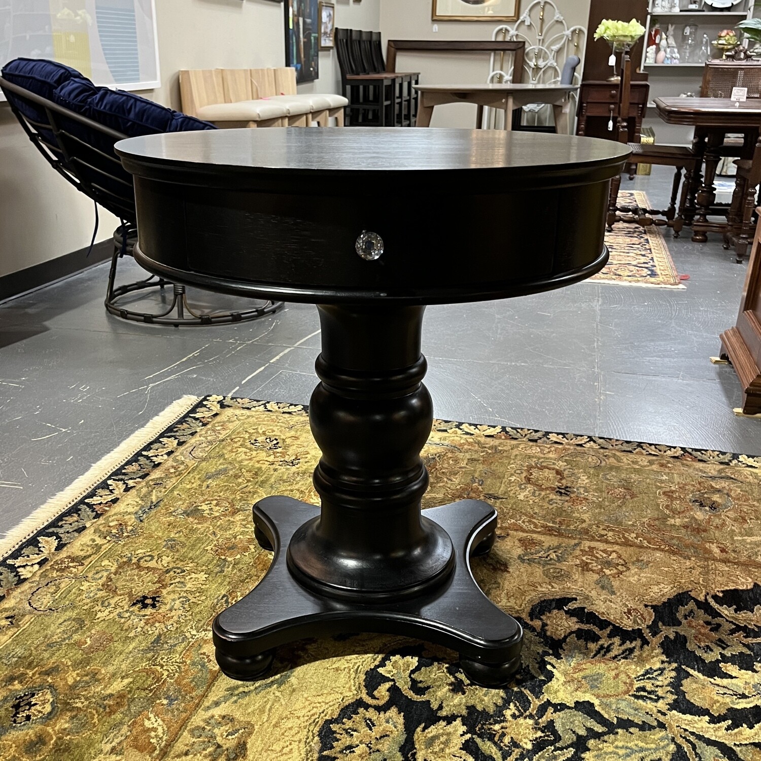 Pottery Barn Round Pedestal Table
