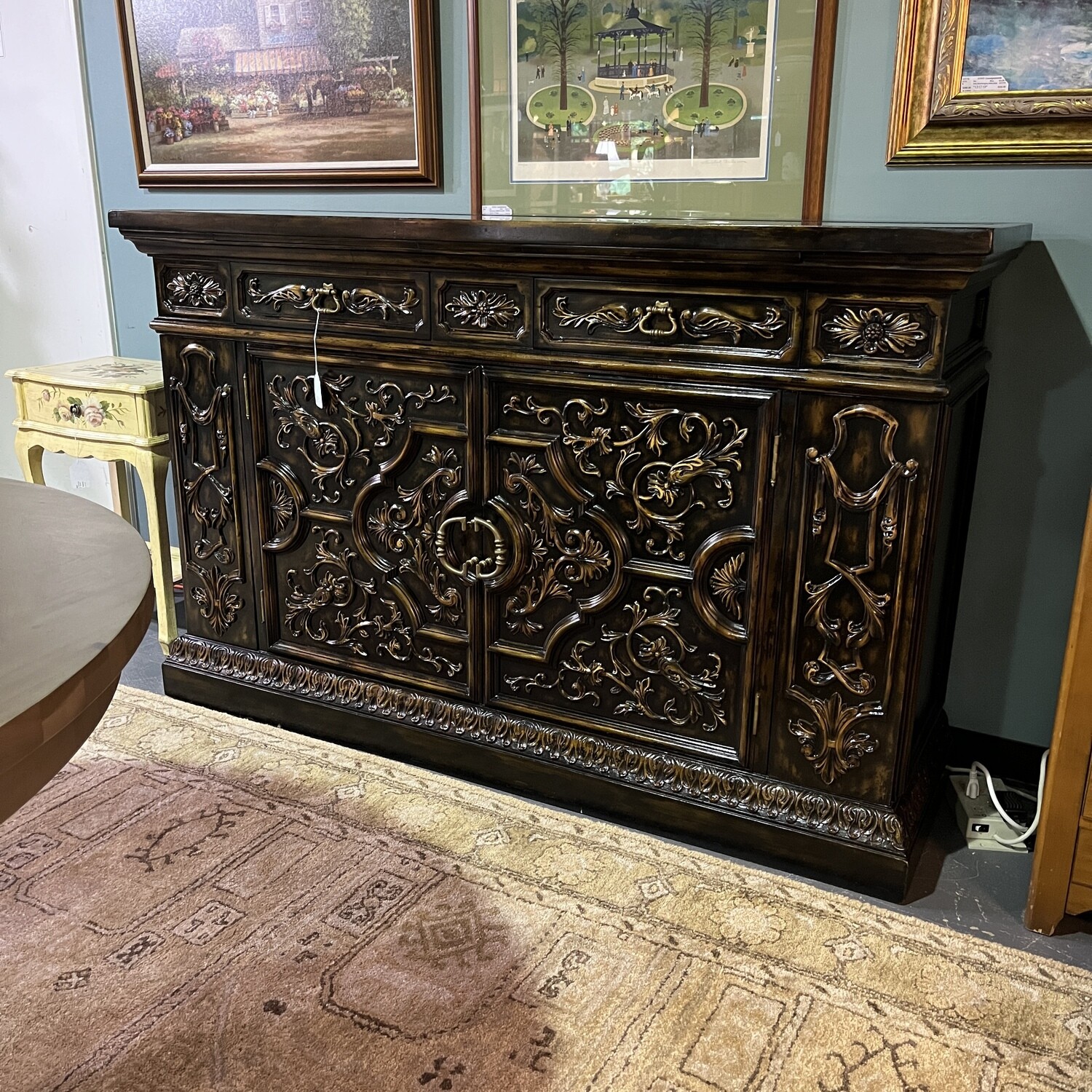 John Richards Carved Buffet