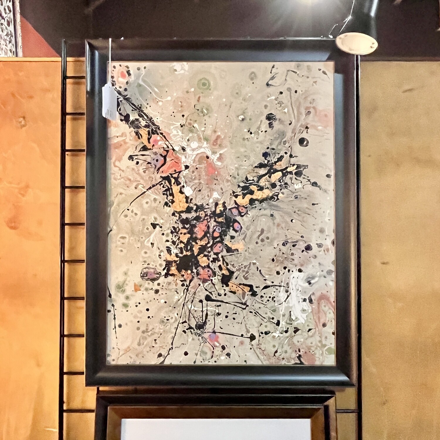 Original Abstract Spill Painting