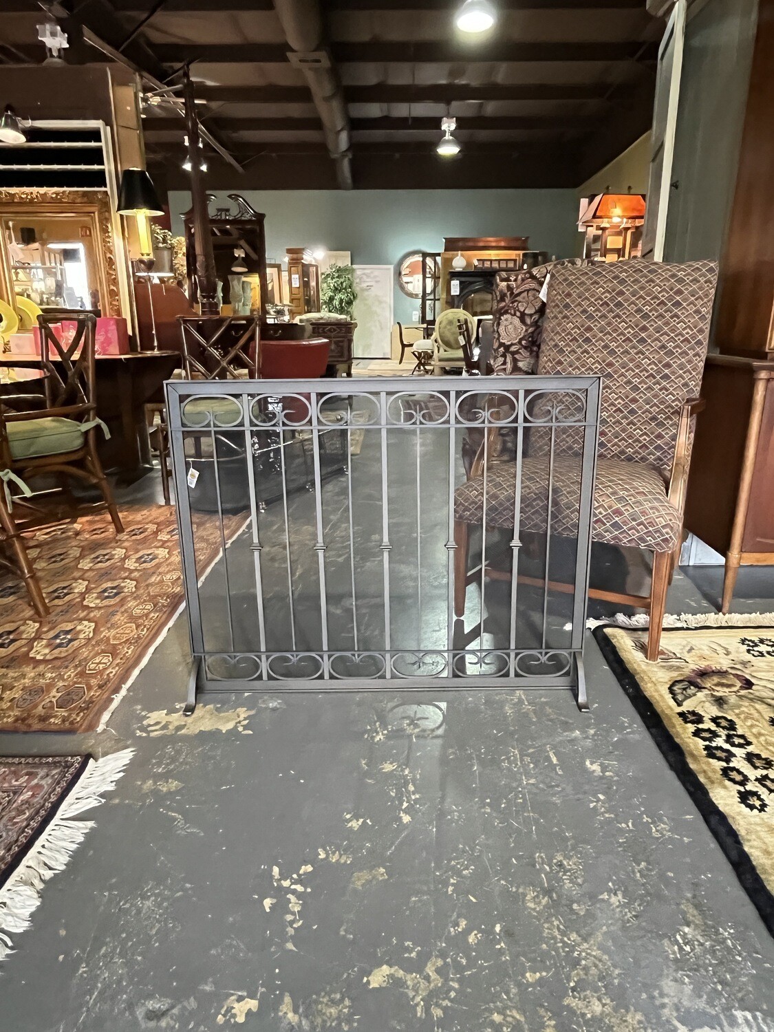 Wrought Iron Fireplace Screen
