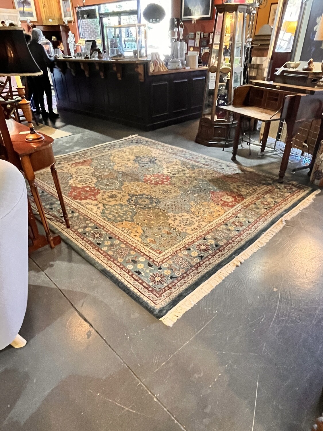 Hand Made 8x10 Wool Kaleen Rug