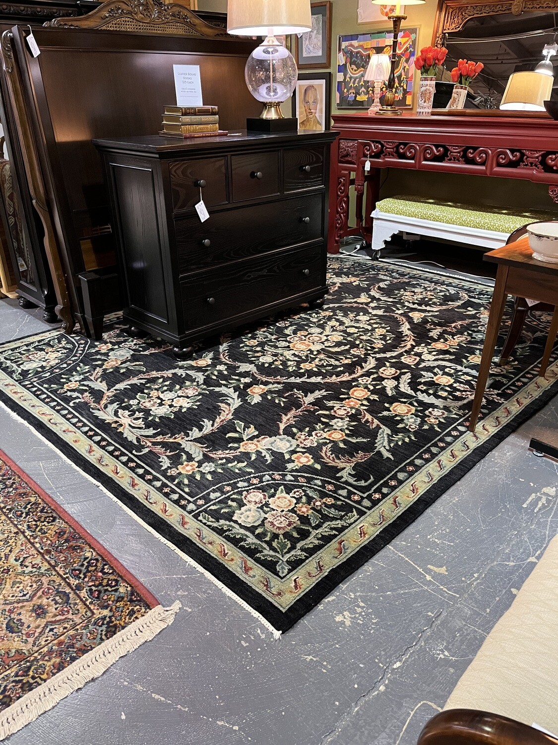 Hand Knotted 8x10 Wool Rug from India